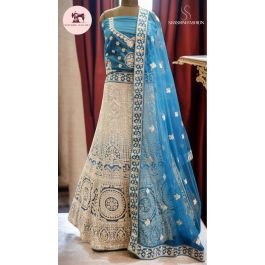 Double Tone Bridal Lehenga – Shashini Fashions